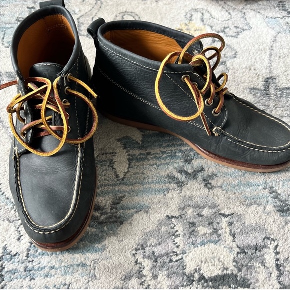 L.L. Bean | Shoes | Mens Ll Bean Hand Sewn Leather Ranger Moc Chukka ...